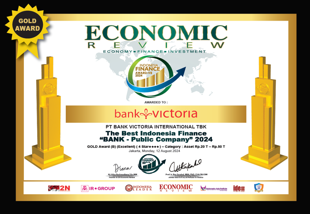 Bank Victoria meraih The Best Indonesia Finance for Bank Public Company ...